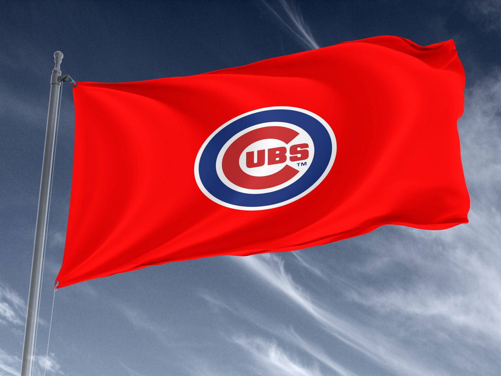 Flag 3x5 outdoor, Chicago Cubs MLB ,Size -3x5Ft / 90x150cm, Garden ...