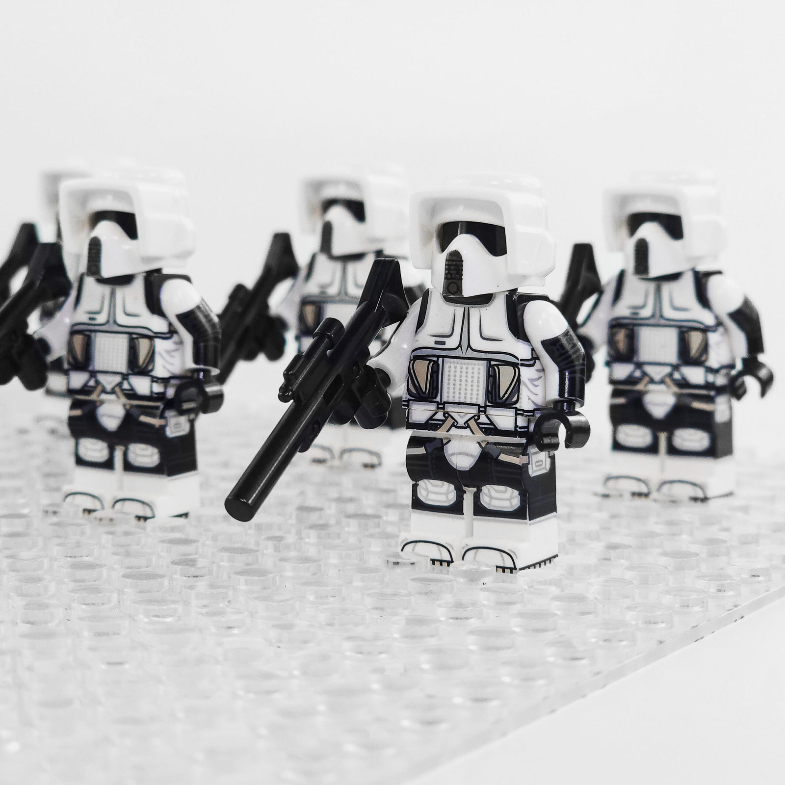 11pcs Star Wars Scout Commander Imperial Scout Troopers Minifigures Set ...