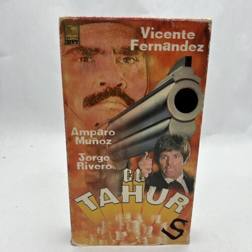 El Tahur Rare OOP VHS Spanish Mexican Movie - VHS Tapes