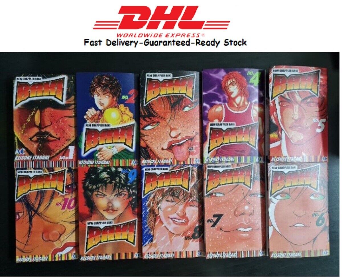 BAKI (New Grappler BAKI) Keisuke Itagaki Manga English Version Comic ...