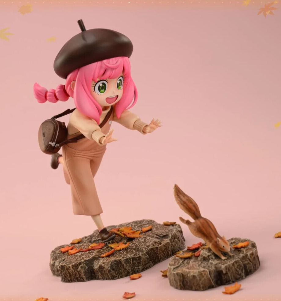 Chasing Squirrel Anya Forger SPY X FAMILY Resin Statue WakuWaku Studio ...