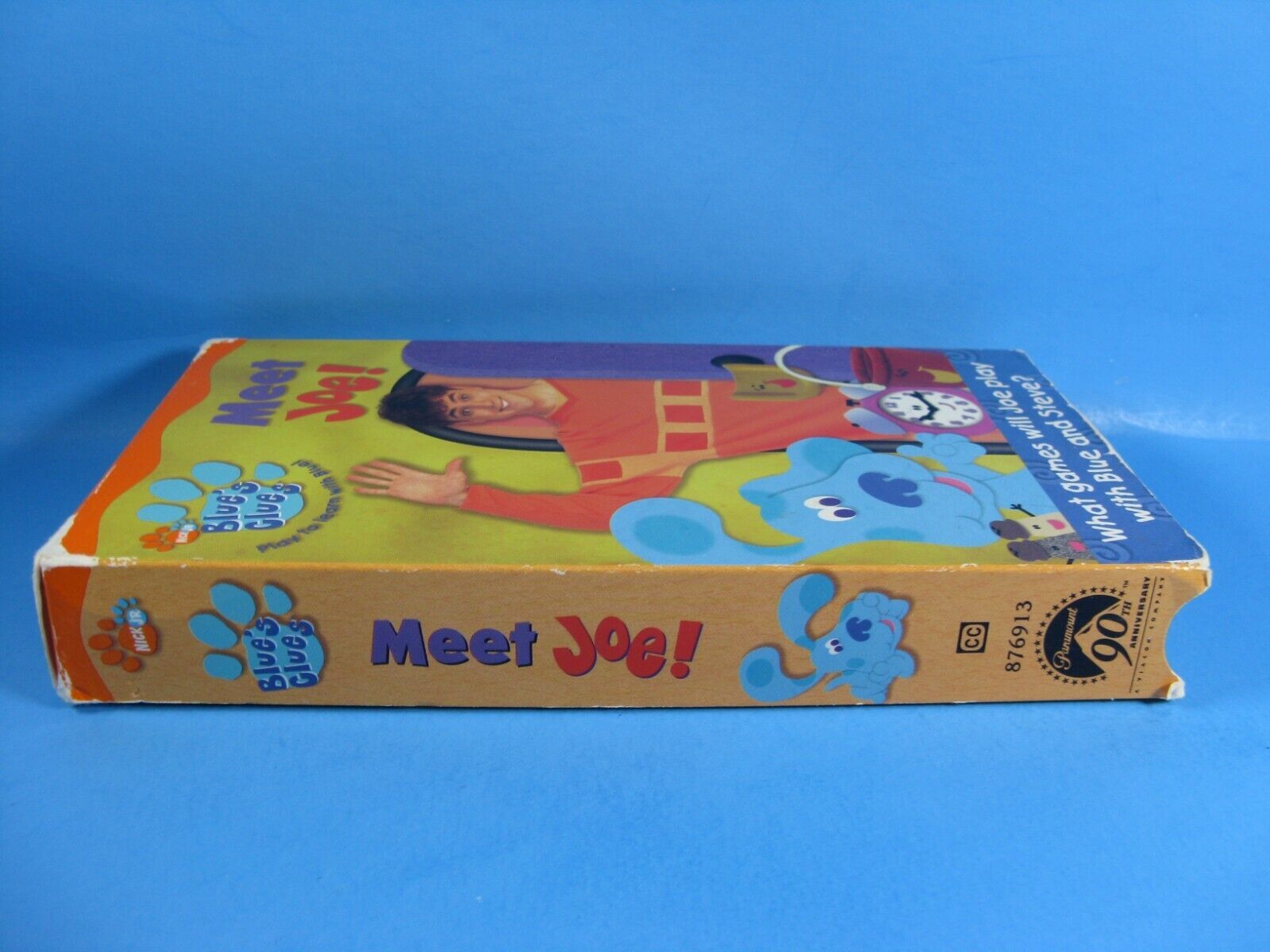 Nick Jr Blues Clues Meet Joe Vhs Rare 2002 Nickelodeon Learning Vhs Tapes