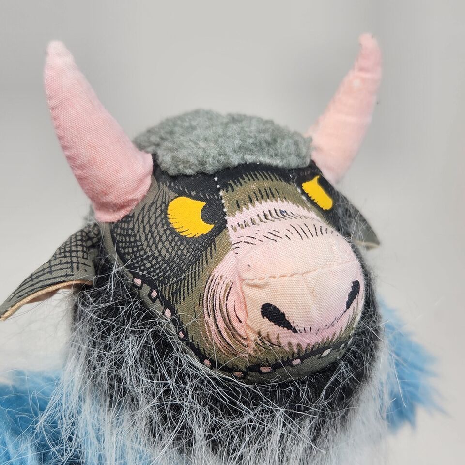 7" WHERE THE WILD THINGS ARE BERNARD MAURICE SANDLAK STUFFED ANIMAL ...