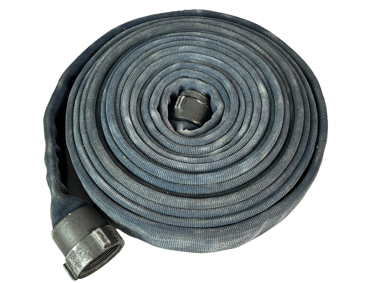 50' ft Blue Fire Hose 4" with U.S. Coupling Fittings - Fire Hoses