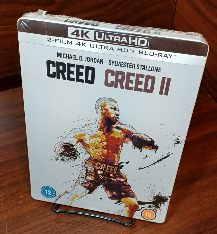 Creed 2 Movie Collection 4K/Blu-ray Steelbook - EU IMPORT-NEW-Free Box ...