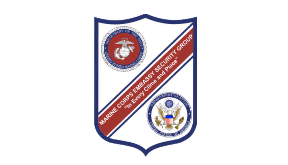 4" us marine corps embassy security group bumper sticker decal usa made ...