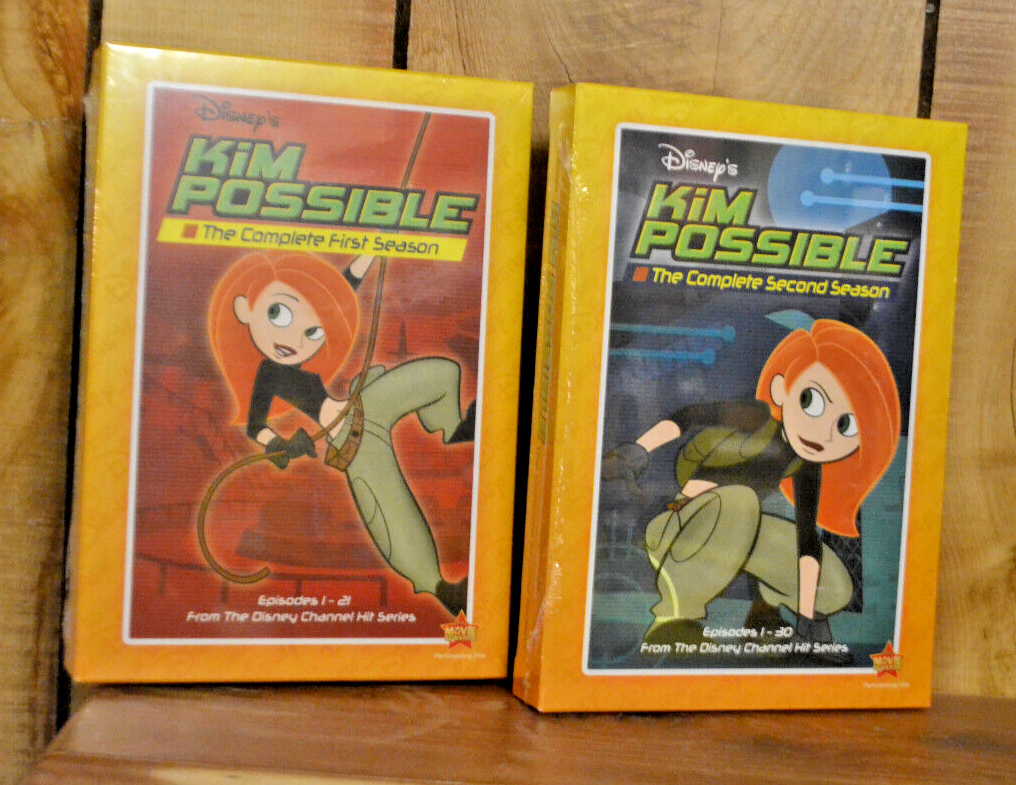 NEW - Disney Kim Possible The Complete First and Second Season DVD ...