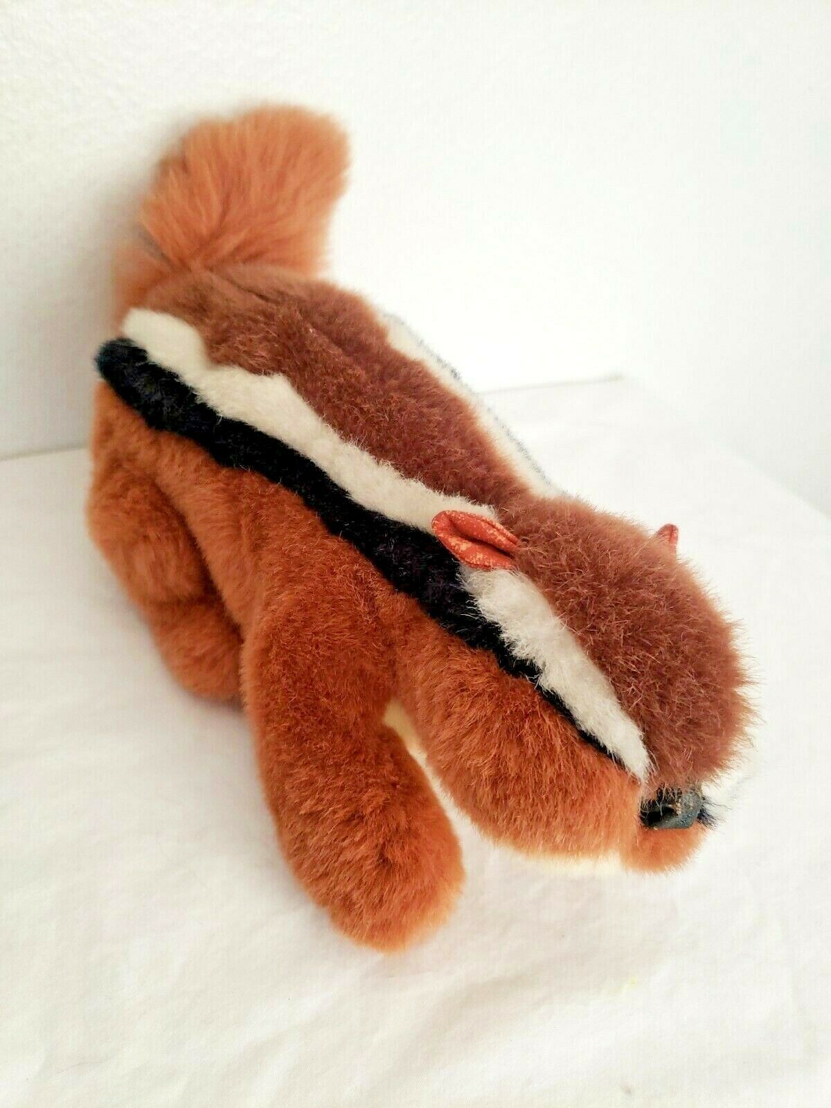 Cascade Collection Chipmunk Plush Stuffed Animal Brown Realistic - Vintage