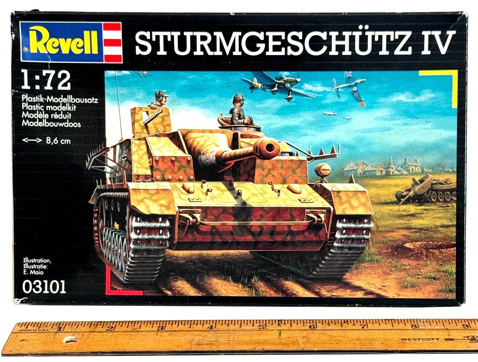 Revell 1:72 Scale "Sturmgeschutz IV" - Unbuilt Model Kit #03101 (Circa ...