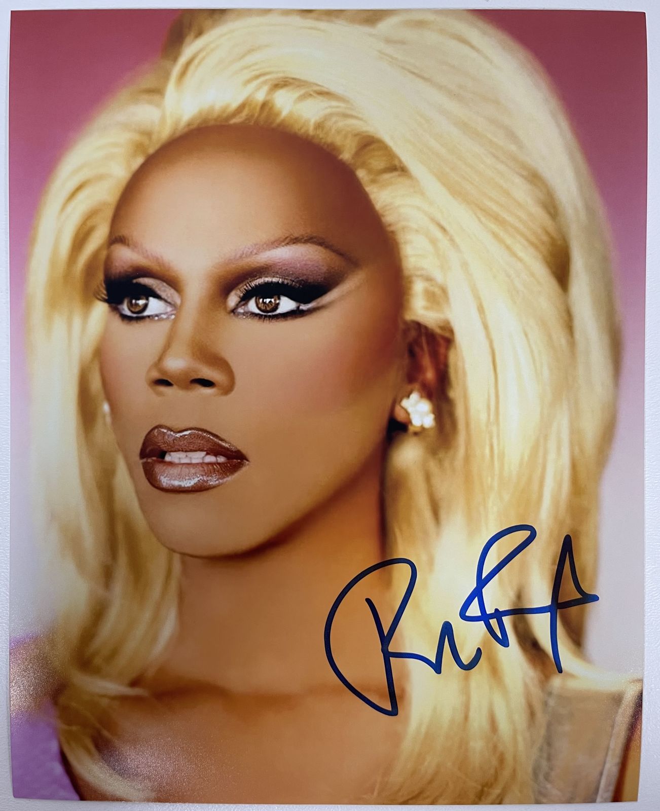 RuPaul Signed Autographed Glossy 8x10 Photo COA/HOLOS - Photographs