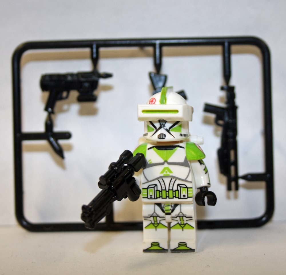Clone Medic Trooper Clone Wars Cartoon Star Wars Custom Minifigures ...