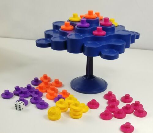 Topple Game By Pressman Almost Complete Game Missing 1 Disc Plus ...