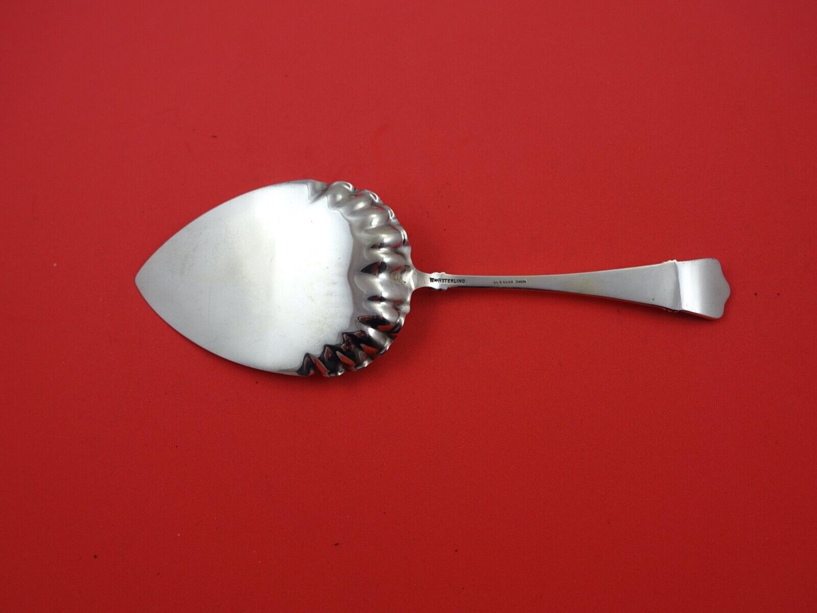 Pattern Unknown by Wood and Hughes Sterling Silver Pie Server FH AS BC ...