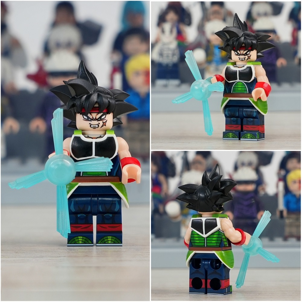 Bardock Dragon Ball Lego Compatible Minifigure Bricks Toys - Building ...