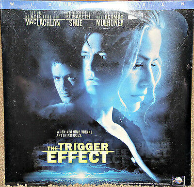 THE TRIGGER EFFECT 1996 Laser Disc Widescreen THX Surround SEALED! - Laserdisc