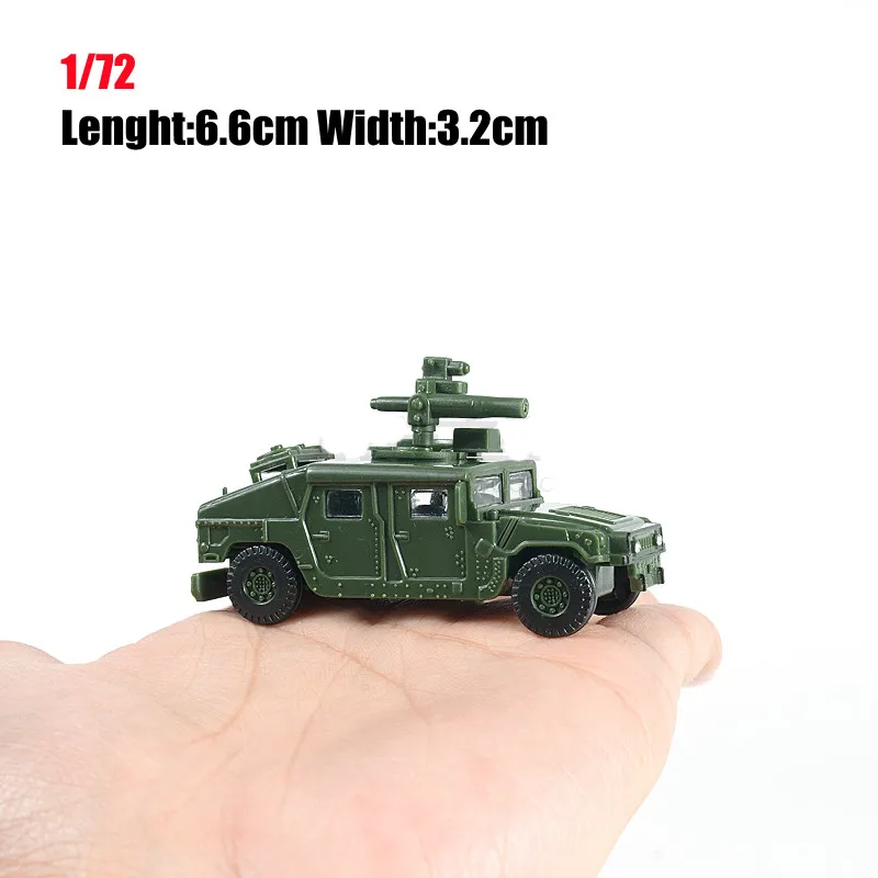 1/72 Hummer Plastic Assembly Model ww2 Lightning Truck Model Glue-free ...