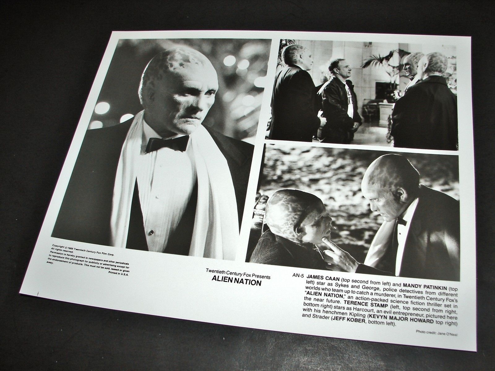 1988 Movie ALIEN NATION 8x10 Press Photo MANDY PATINKIN Terence Stamp ...