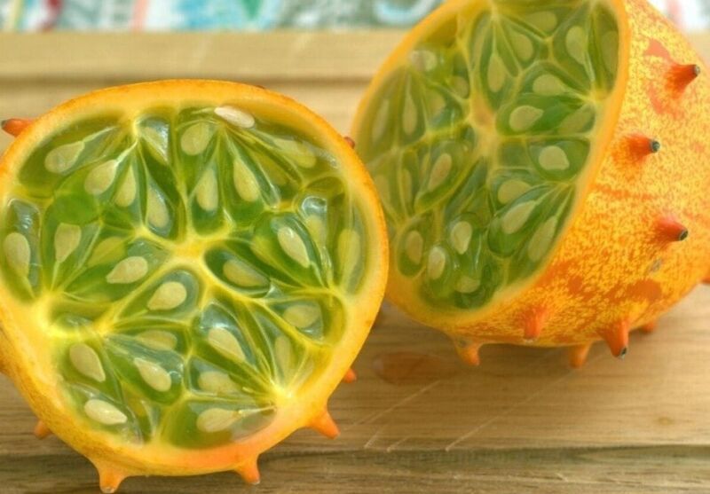 BEST 25 Seeds Easy To Grow Horned Melon Fast Growing Sweet Tasting Farm ...