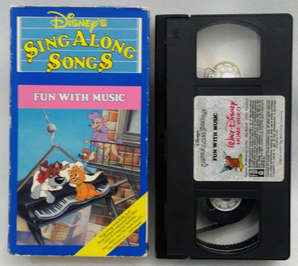 VHS Disneys Sing Along Songs - Fun With and similar items