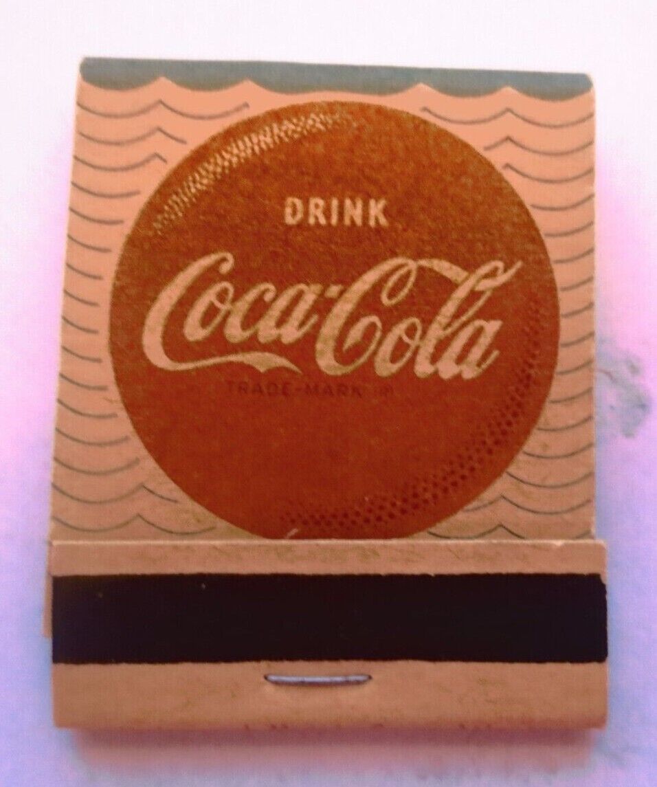 Drink Coca-Cola with Disc and Have a Coke Match with Bottle Match Book ...