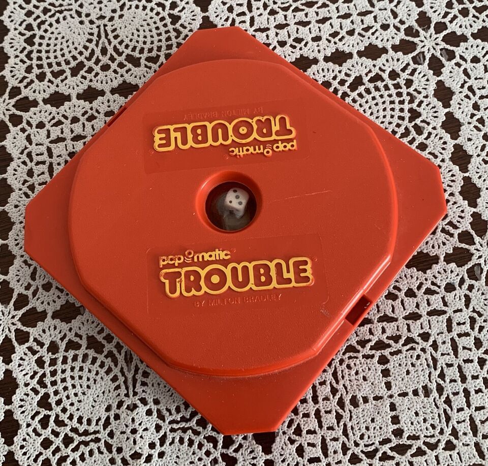 1986 Milton Bradley Trouble Game Replacement Pop O Matic Popper #4704 ...