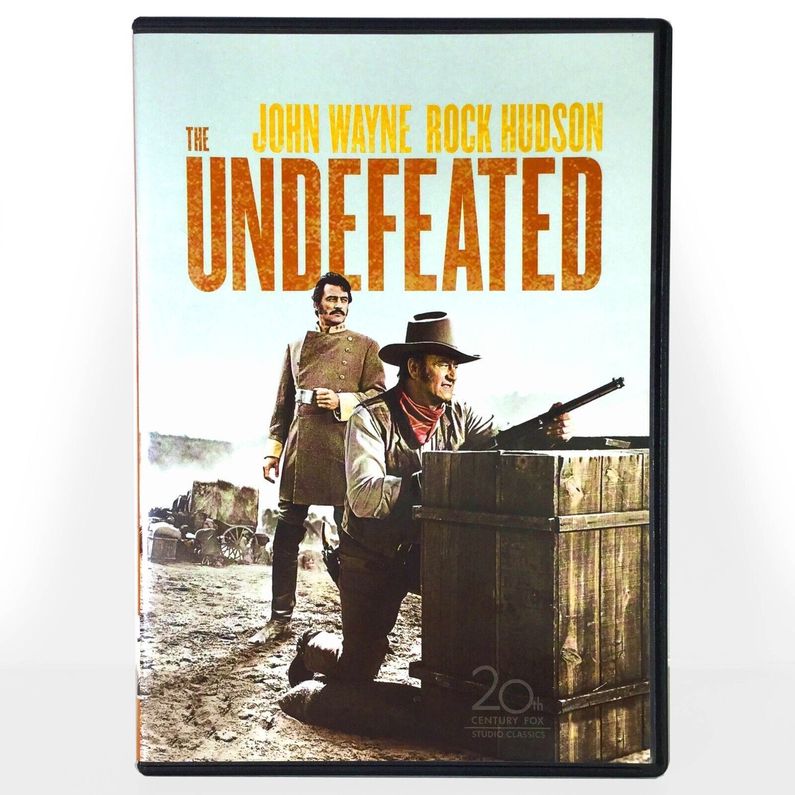 The Undefeated (DVD, 1969, Widescreen) Like New ! John Wayne Rock ...