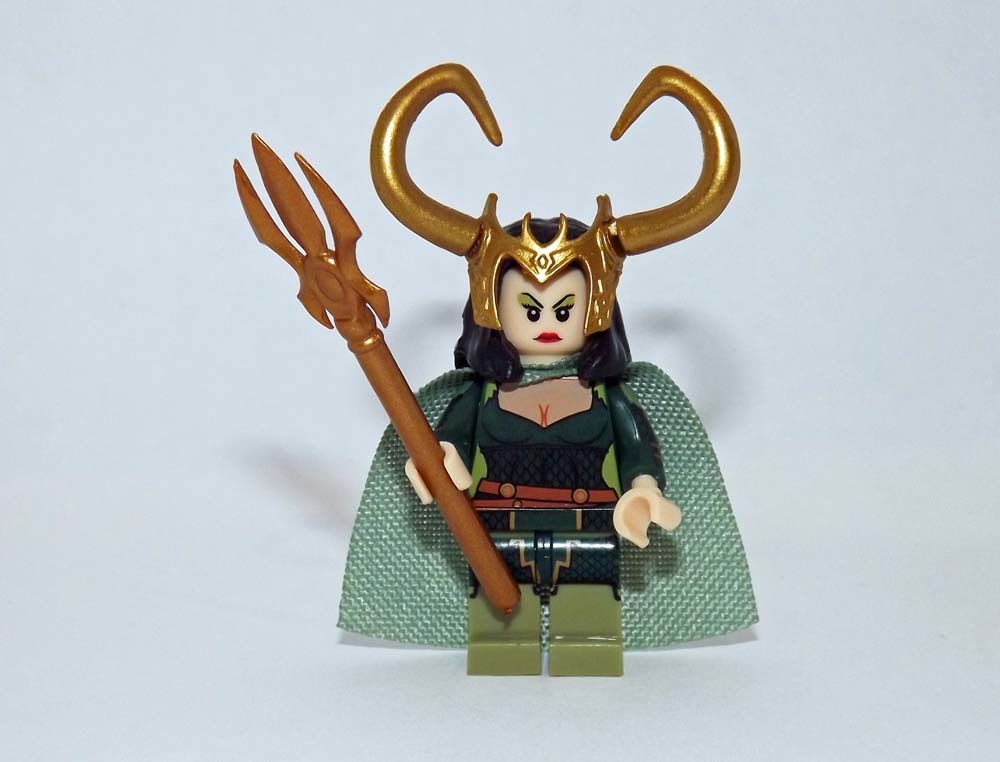 Lady Loki Marvel Comic Thor Custom Minifigures - LEGO (R) Minifigures