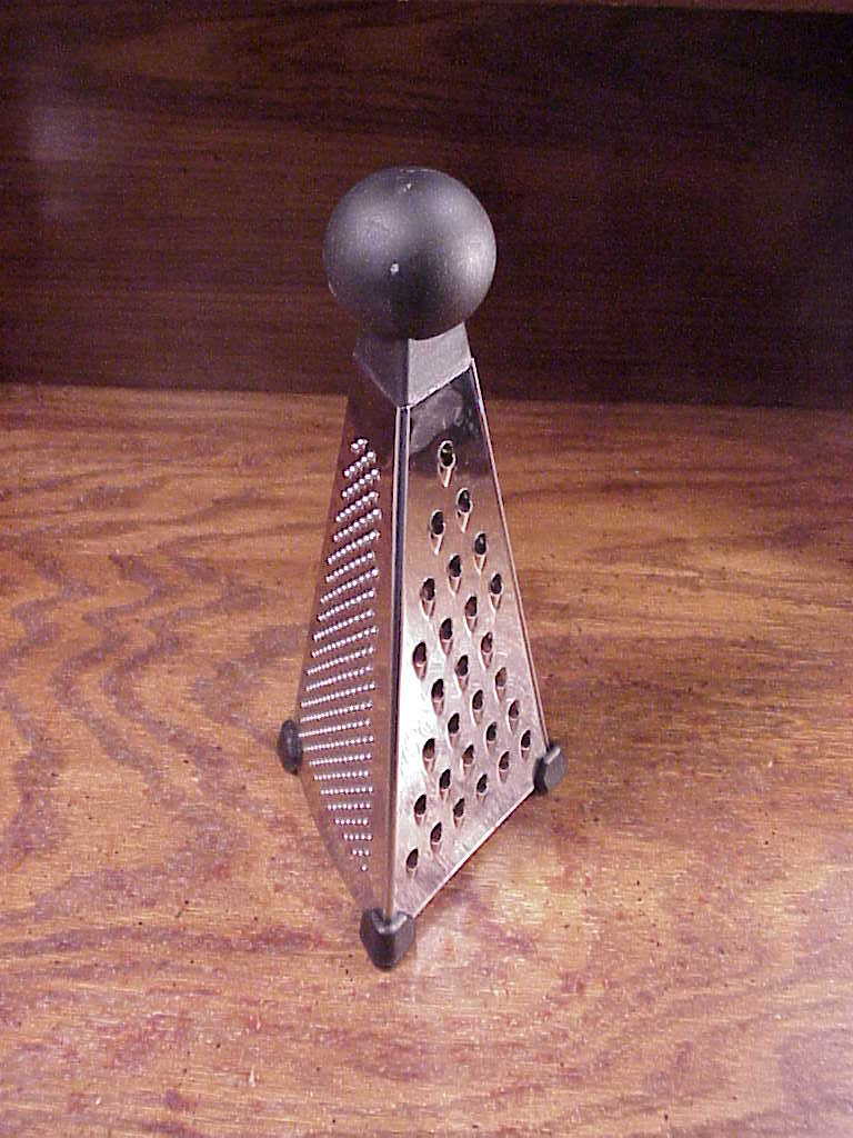 Progressive Pyramid Shaped Kitchen Shredder Grater, 3-Sided, Ergonomic ...