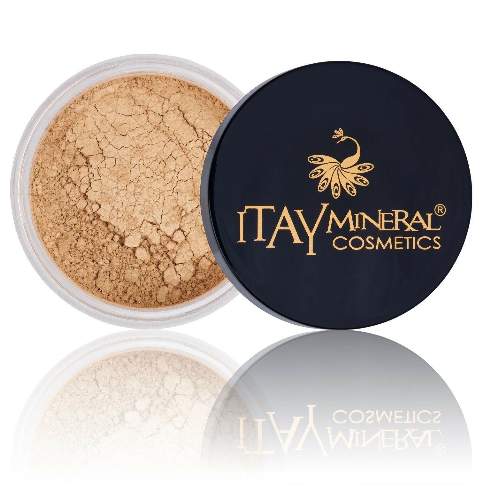 Mica Beauty Pressed Mineral Compact Cream Caramel+itay mineral loose MF ...