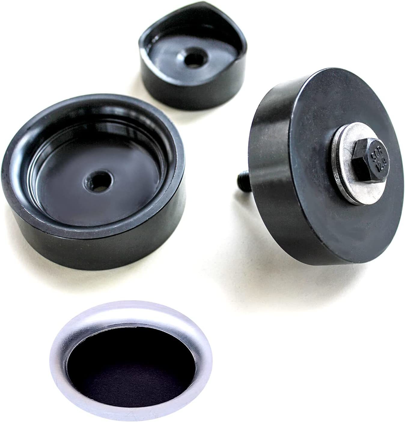 LOUDERLUN Hole Punch & Flare Tool Dimple Plate Dies in Black, inches ...