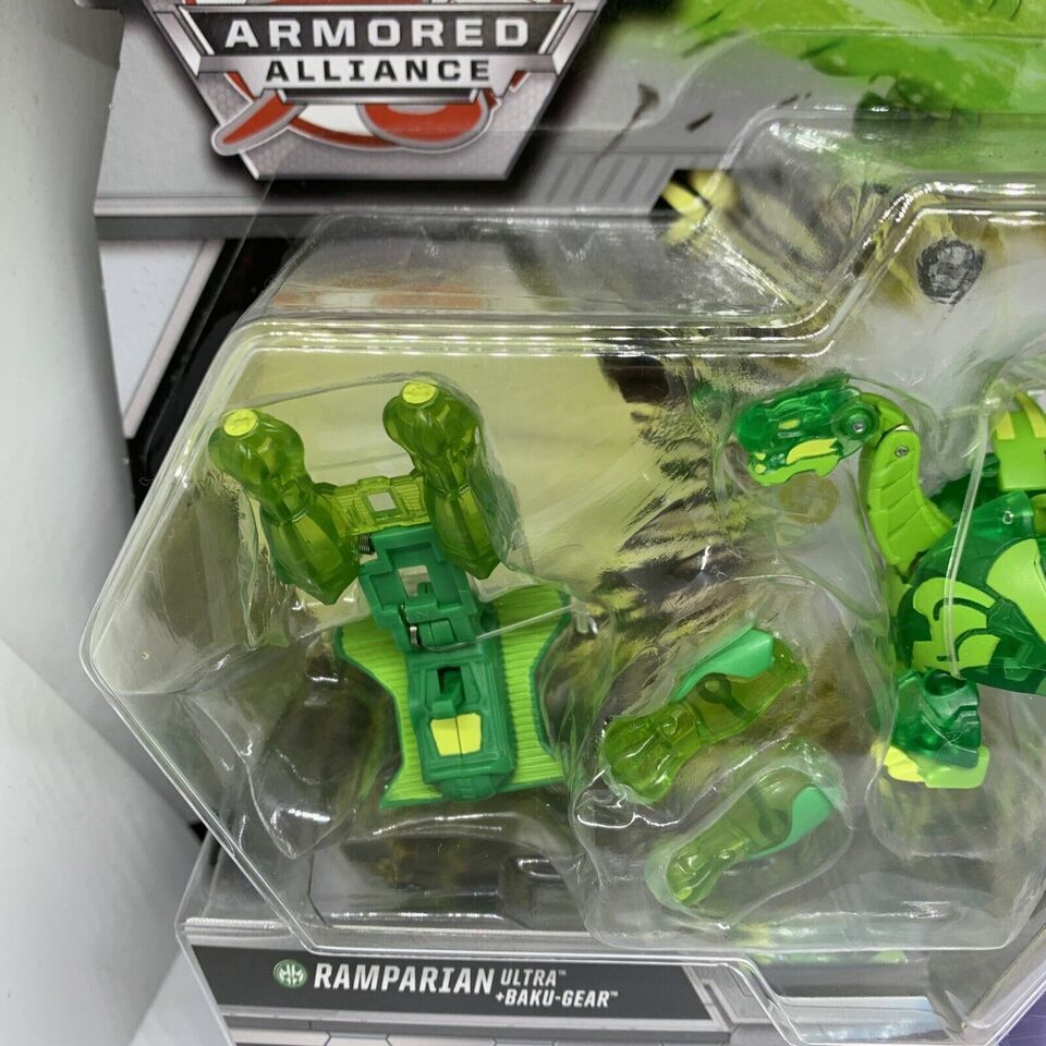 Bakugan Armored Alliance Ramparian Ultra with Transforming Baku-Gear ...