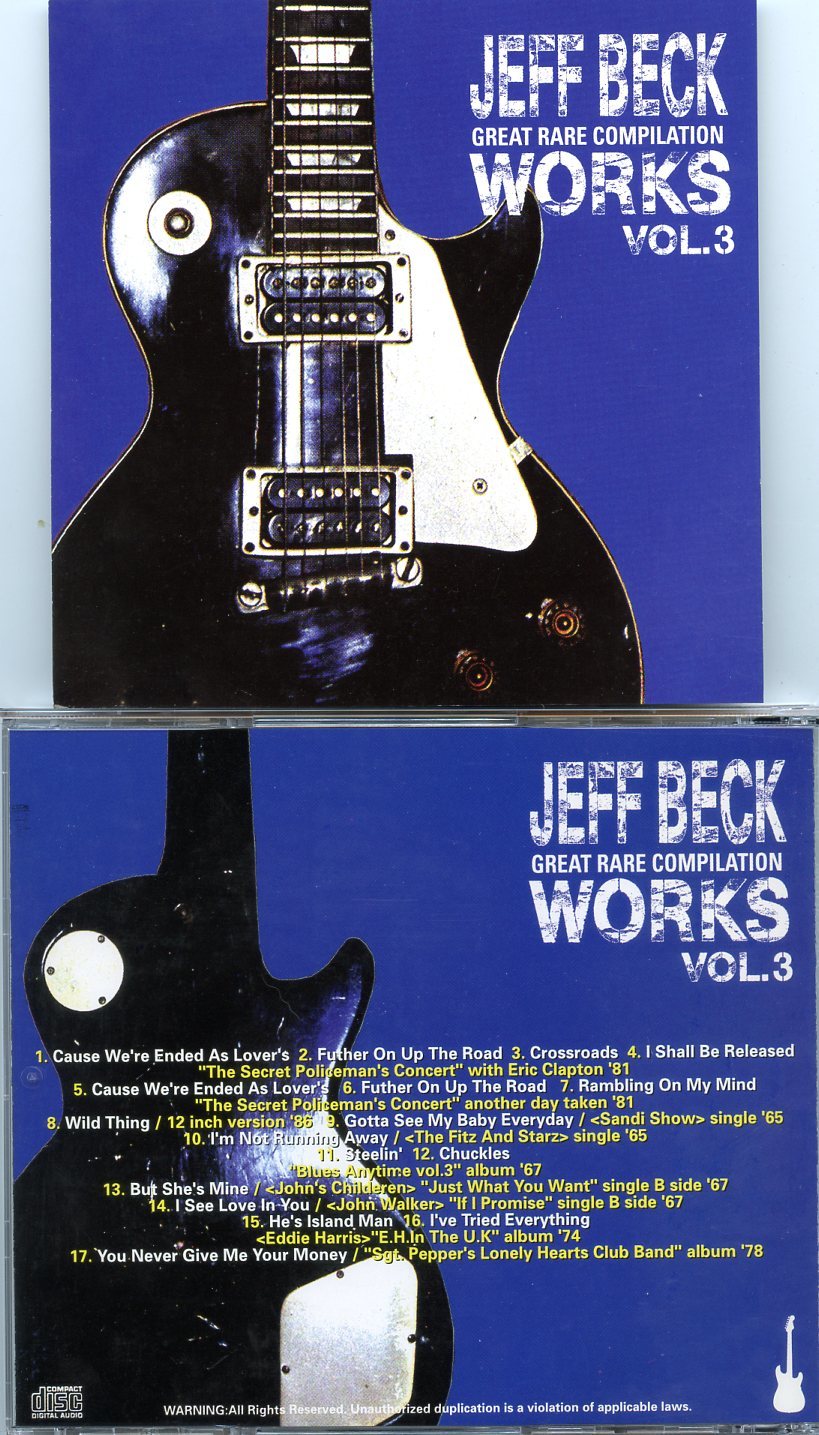 Jeff Beck - Great Rare Compilation Works Vol. 3 ( Scarecrow ...