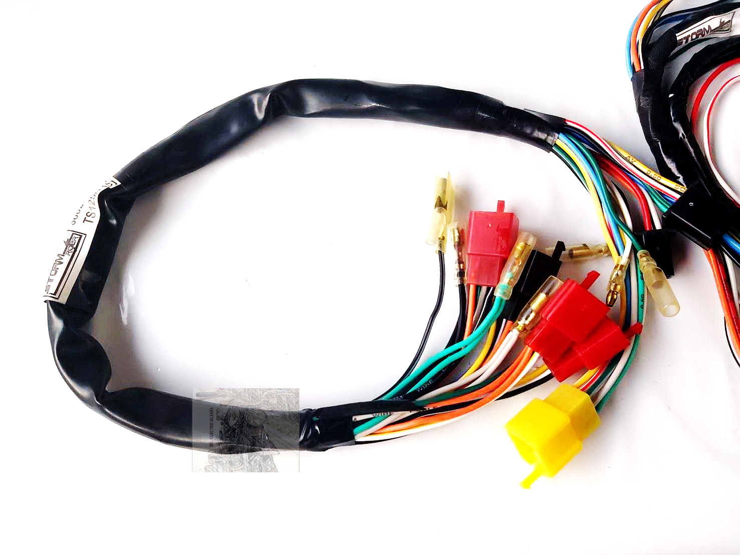 FOR Suzuki TS100 C/N TS125 C/N (1978-1979) Wire Harness No.1 + No.2 New ...