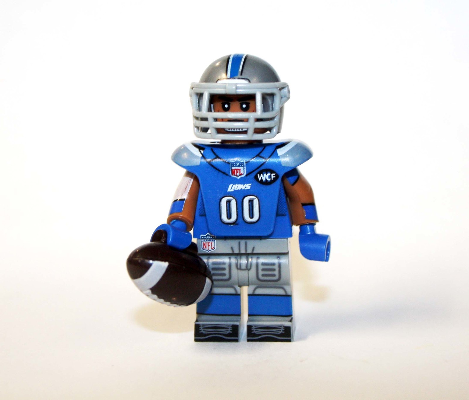 Minifigure Detroit Lions Football Nfl Player Rare - LEGO (R) Minifigures