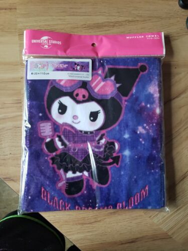 Kuromi My Melody 2024 Universal Studios Japan Exclusive Towel. Hello ...