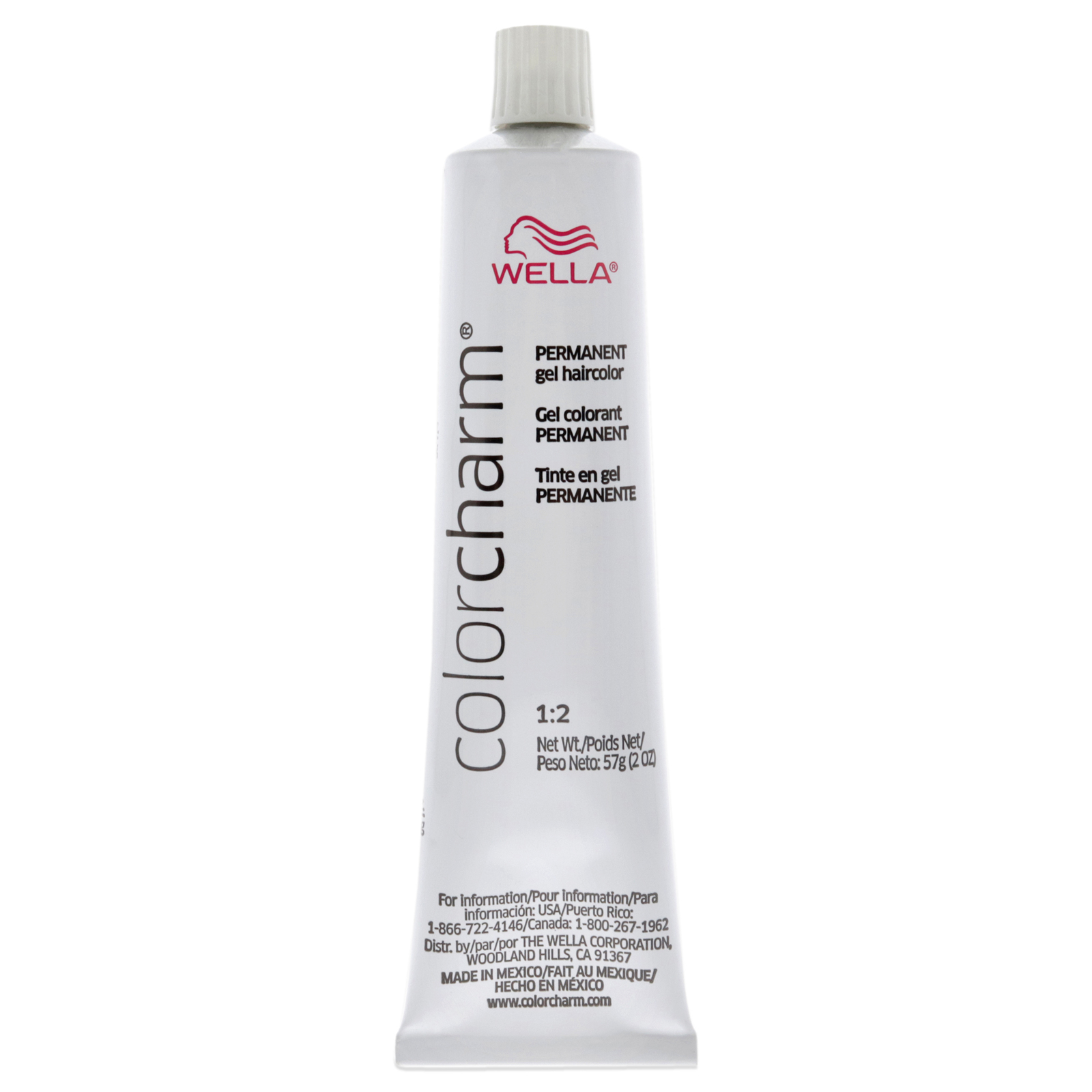 Color Charm Permanent Hair Color Gel - 740.5 8A Light Ash Blonde - Hair ...