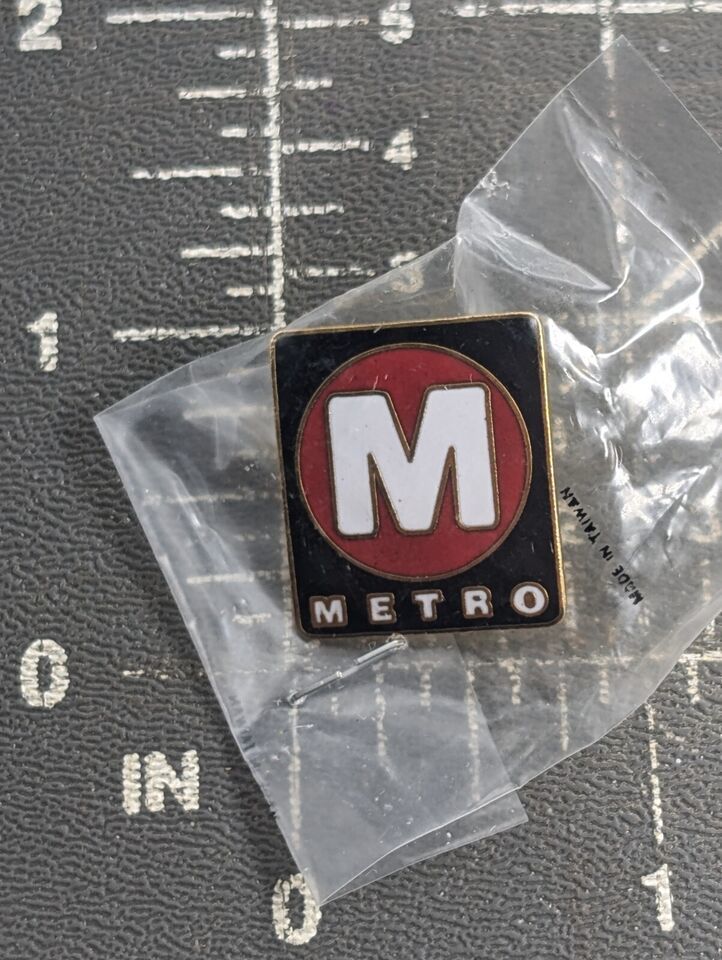 VTG LA Metro Red Line Rapid Transit Los Angeles Metrorail Pin ...