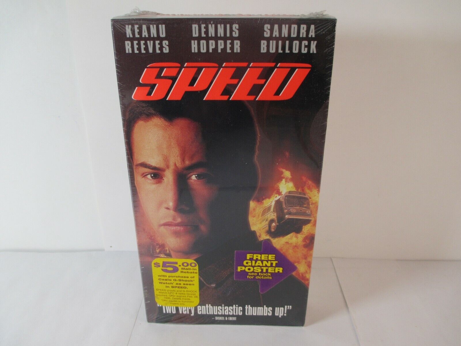 Speed - VHS, 1994 Keanu Reeves Sandra and 50 similar items