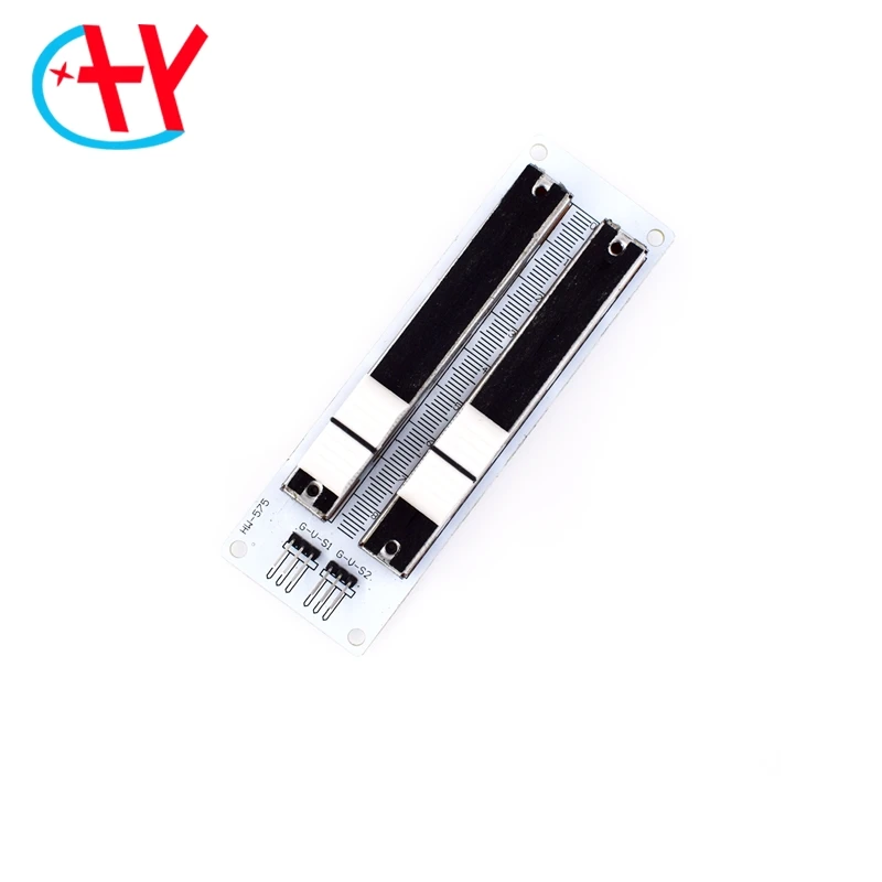 Electronic Building Block 10k Double Row Sliding Linear Potentiometer Module For Electronics