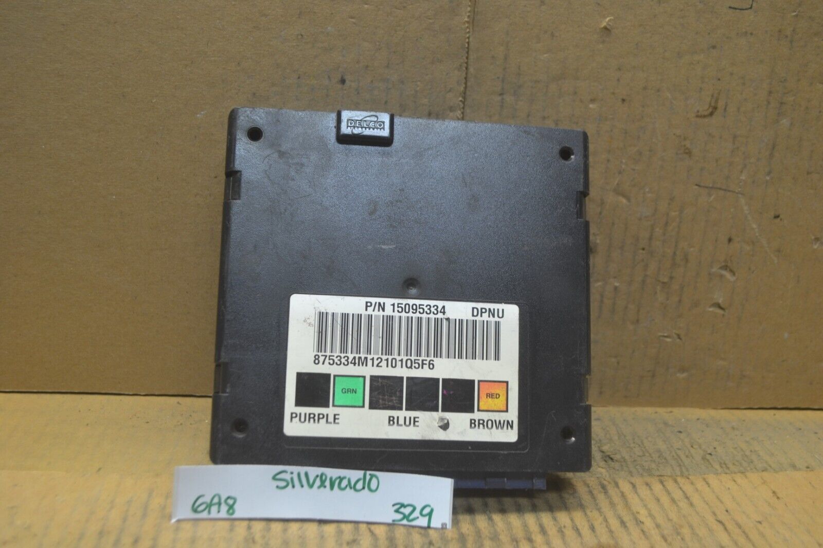 2002-2005 Chevrolet Astro Body Control Unit BCM 15095334 Module 329-6A8 ...