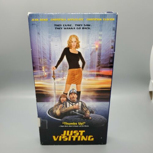 Just Visiting VHS 2001 Jean Reno Christina Applegate Christian Clavier ...