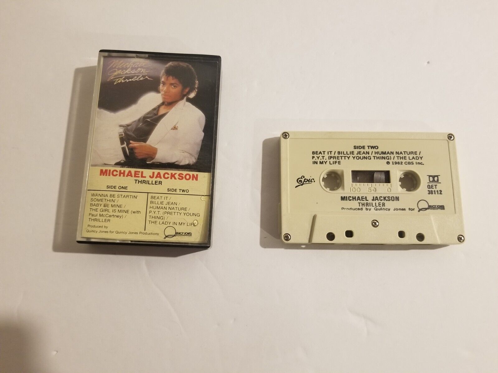 Michael Jackson - Thriller - Cassette Tape and 50 similar items
