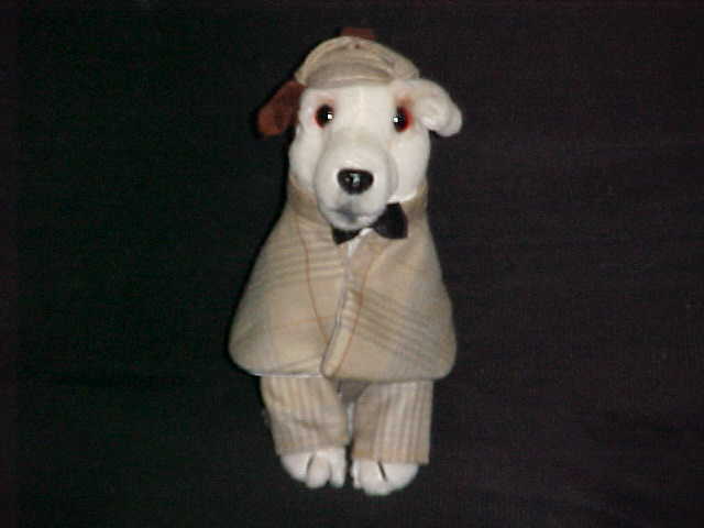 9" Wishbone Sherlock Holmes Plush Dog From Big Feasts From 1995 Very ...