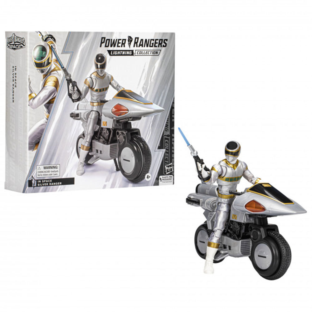 Power Rangers in Space Silver Ranger Action Figure - Action Figures ...