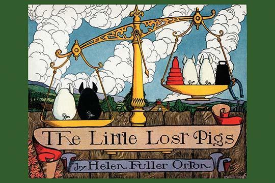 The Little Lost Pigs 20 x 30 Poster - Home Décor