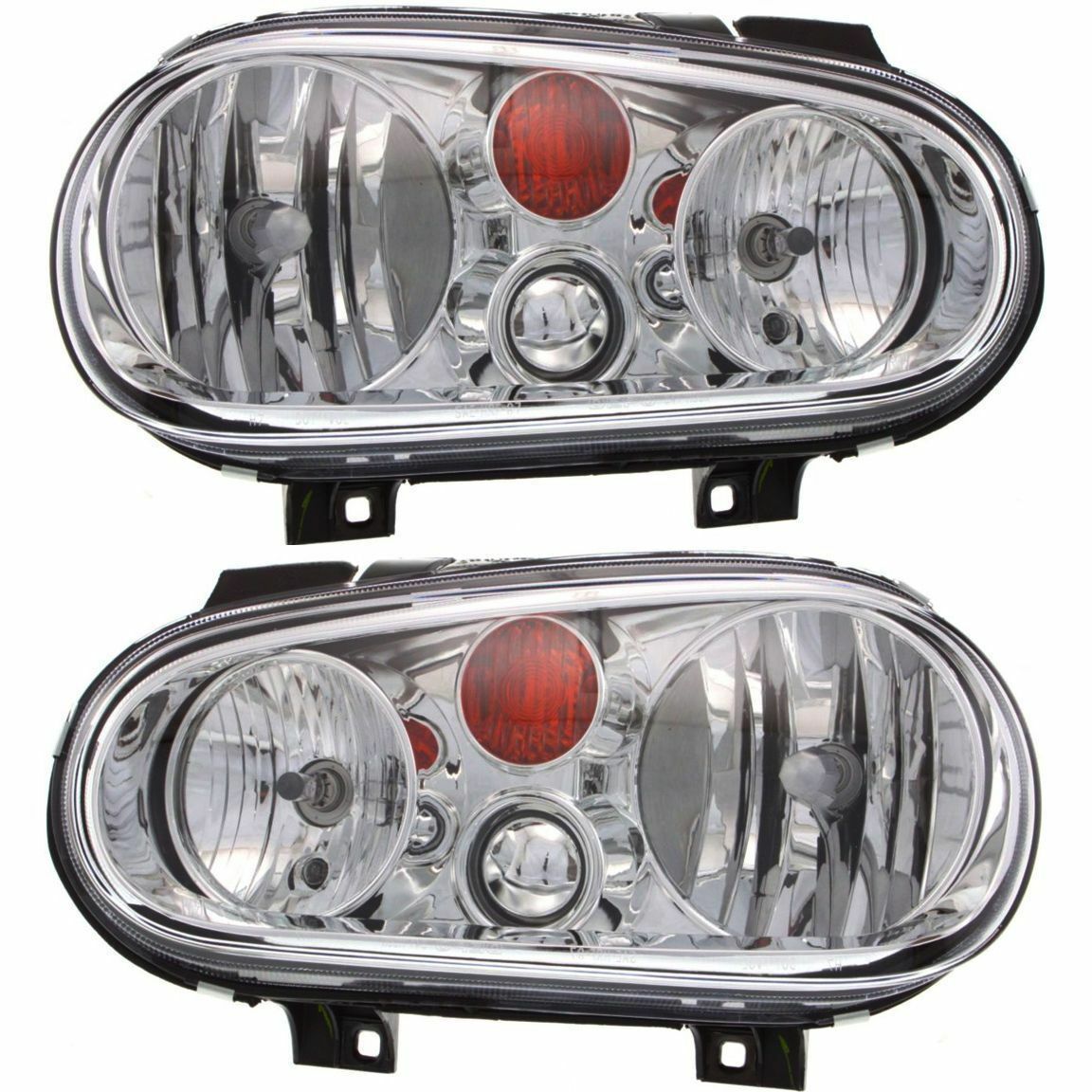 COACHMEN MIRADA 2001 2002 2003 PAIR SET HEADLIGHTS HEAD LIGHTS FRONT ...