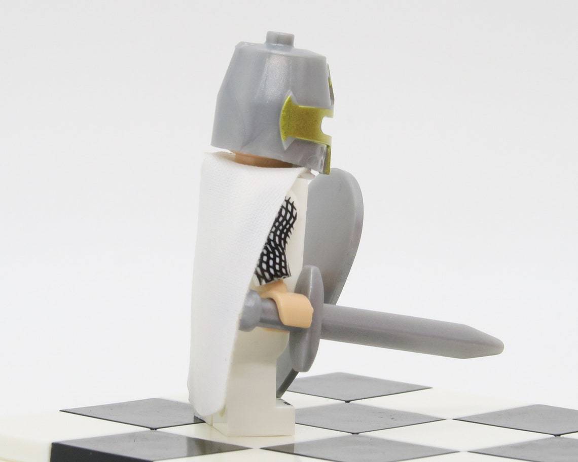 Knight Templar Minifigures Weapons Accessories Crusader Knights ...