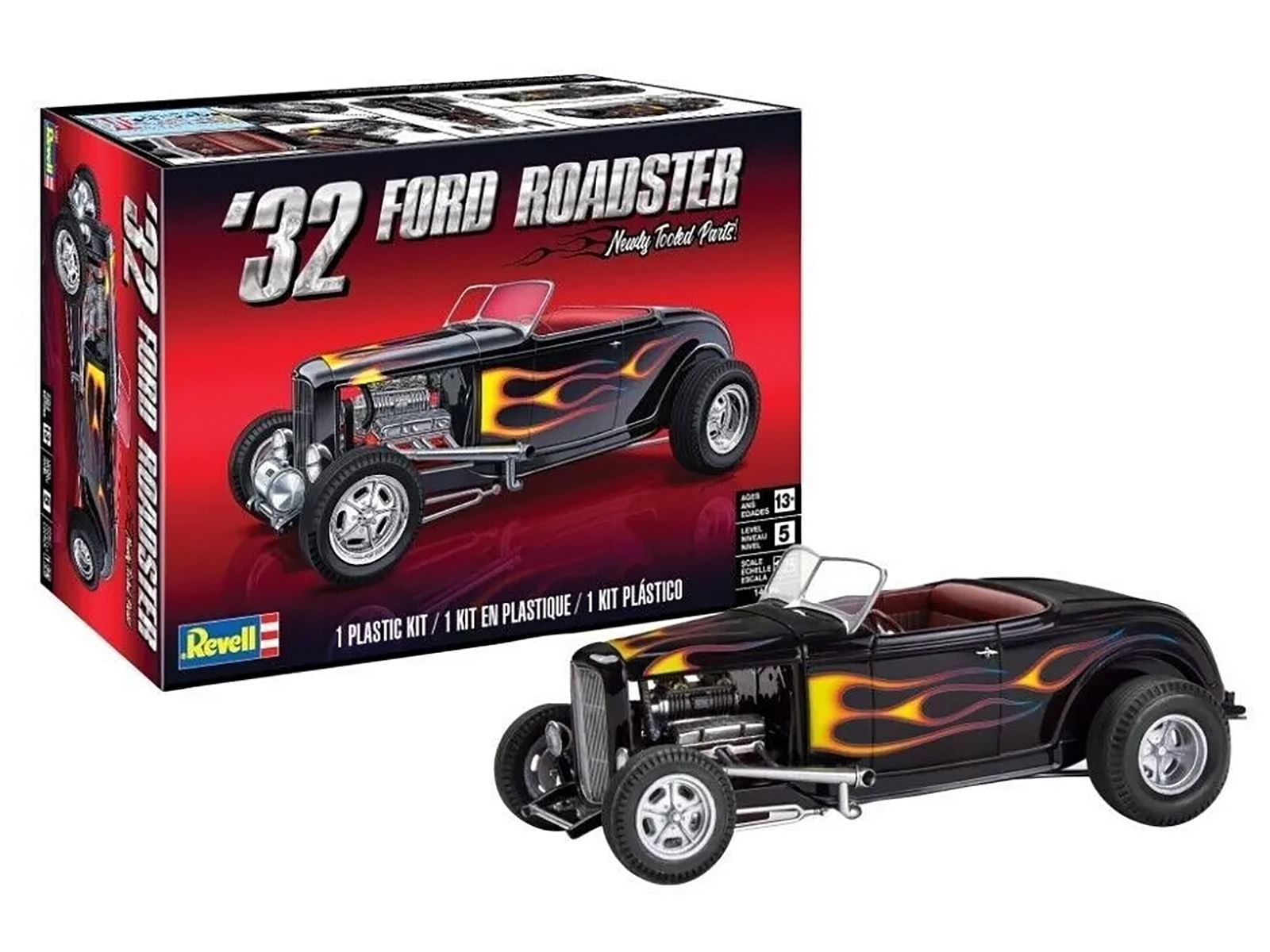Level 5 Model Kit 1932 Ford Roadster 1/25 Scale Model by Revell ...