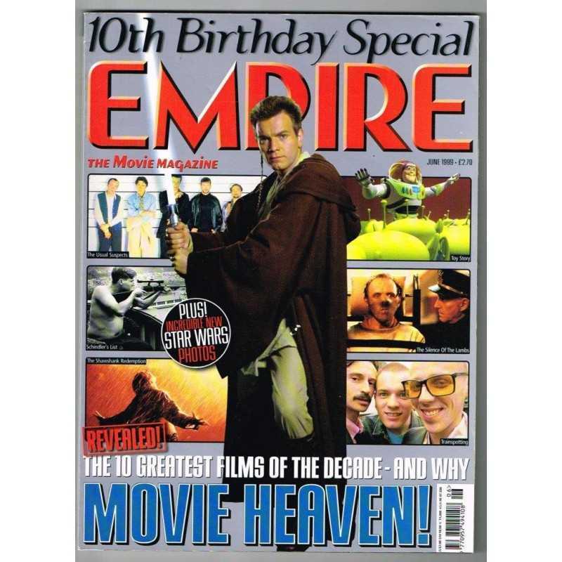 Empire Magazine June 1999 mbox3117/c The 10 Greatest movies of the ...