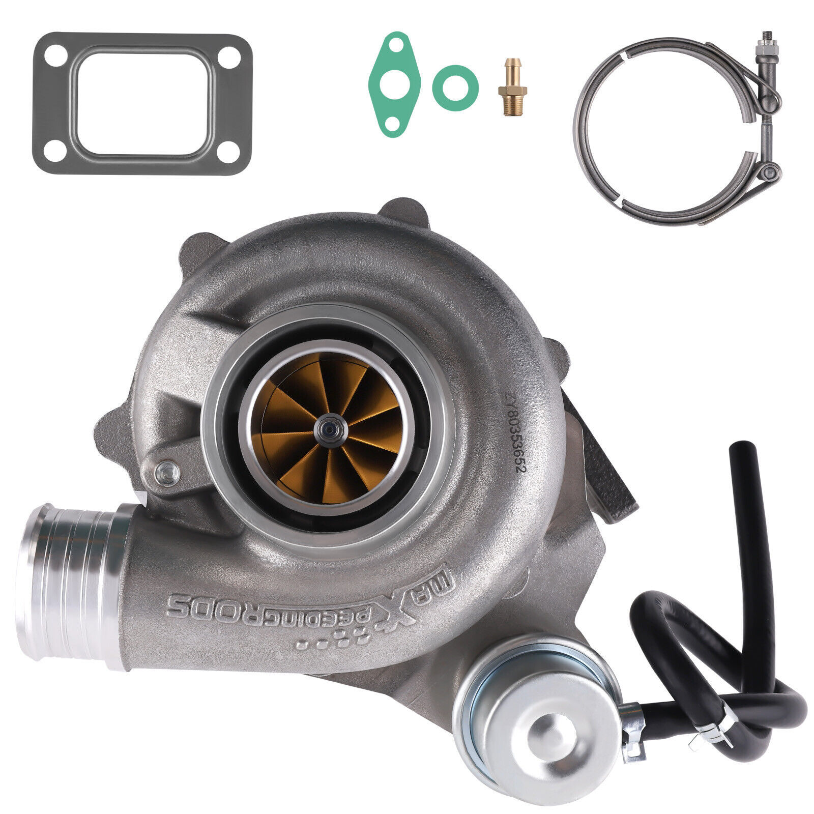 Racing Turbo T25 Up to 550HP Dual Ball Bearing Billet Wheel Water Oil ...